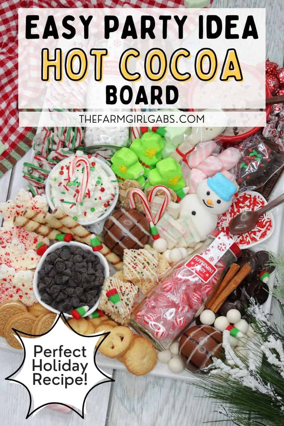 Hot Cocoa Board - The Farm Girl Gabs®