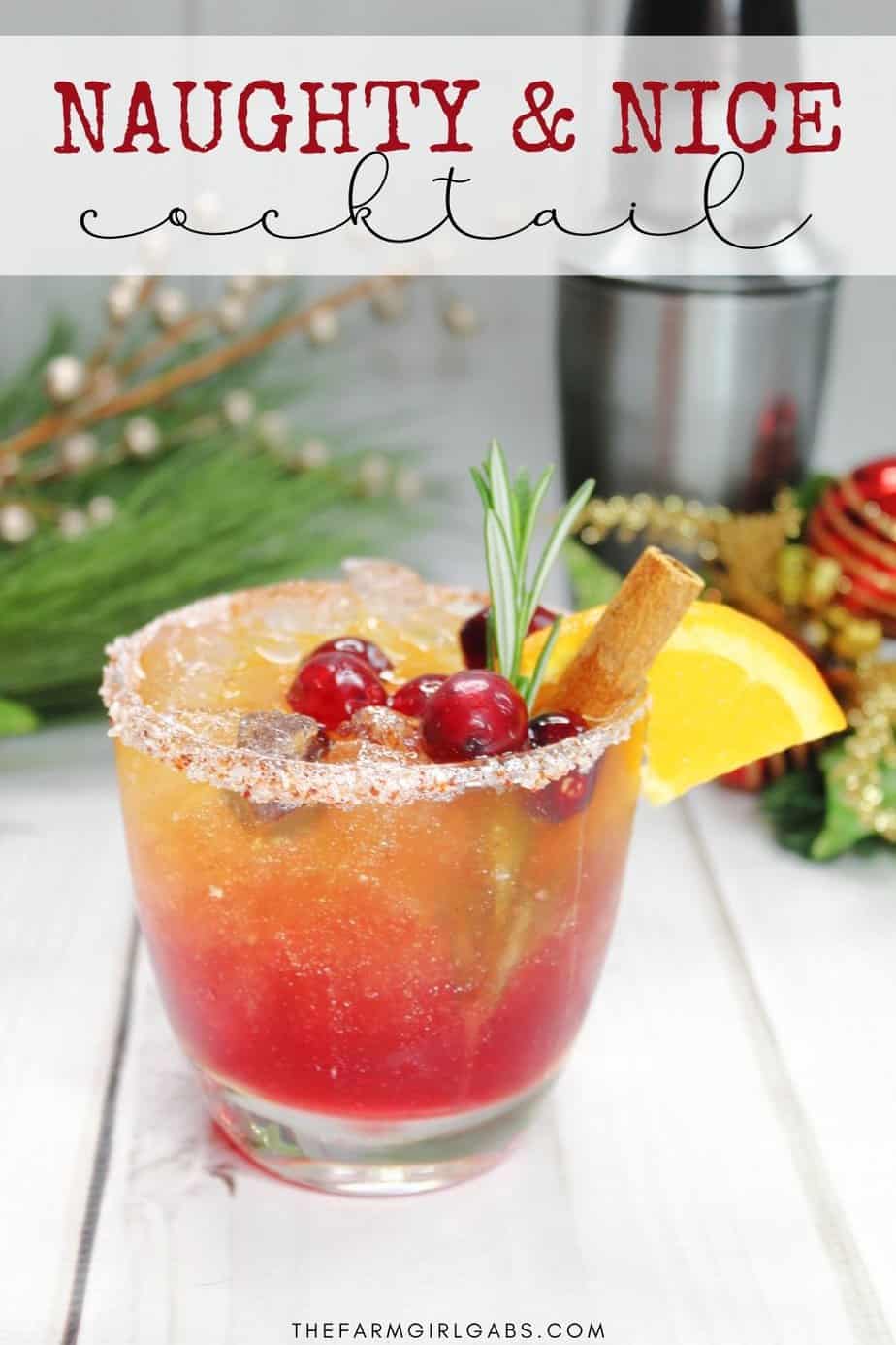 Naughty and Nice Cocktail - The Farm Girl Gabs®