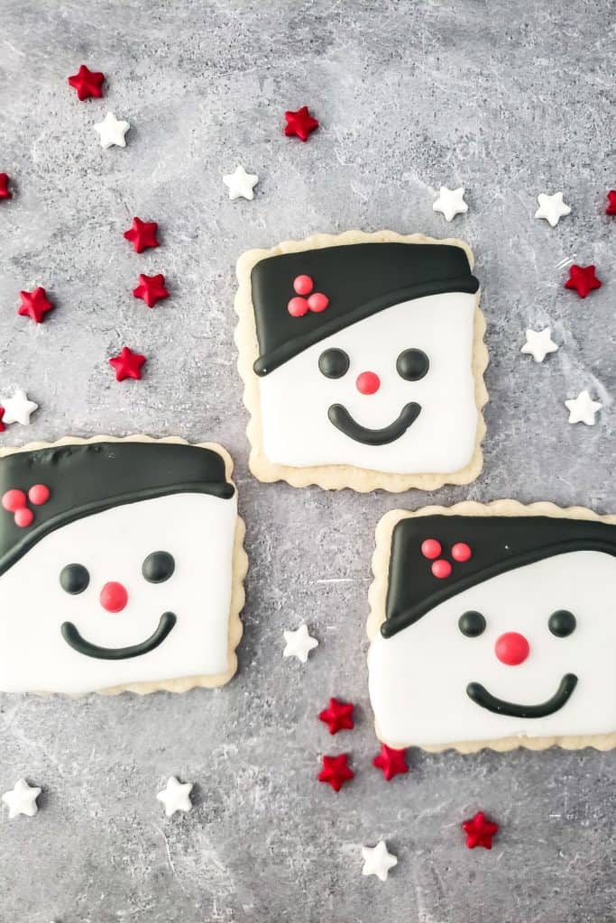 Snowman Cookies - The Farm Girl Gabs®